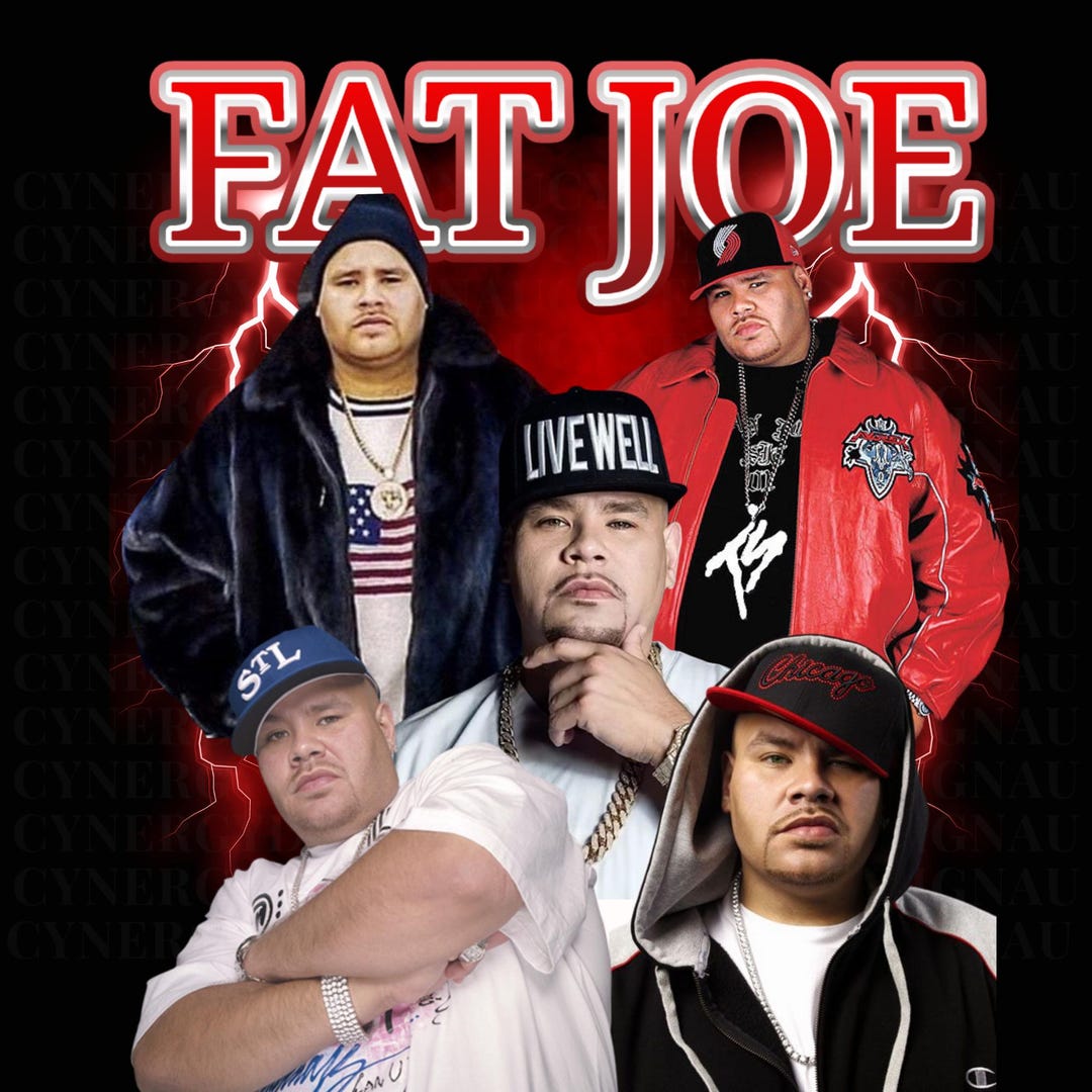 FAT JOE PNG Design, Fat Joe Juicy Festival Music Tour 2025 Png, Fat Joe ...