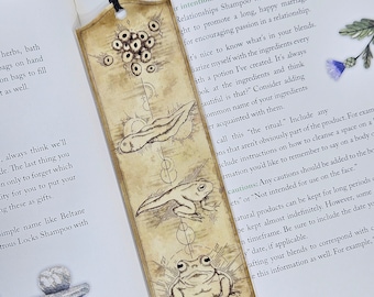 Frog Bookmark | Cute Bookmark | Book Lovers | Handmade | Reading ...