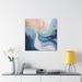 Unique Blue and Gold Fluidity Hand Painted Canvas Painting - Etsy