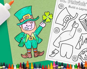 leprechaun template printable