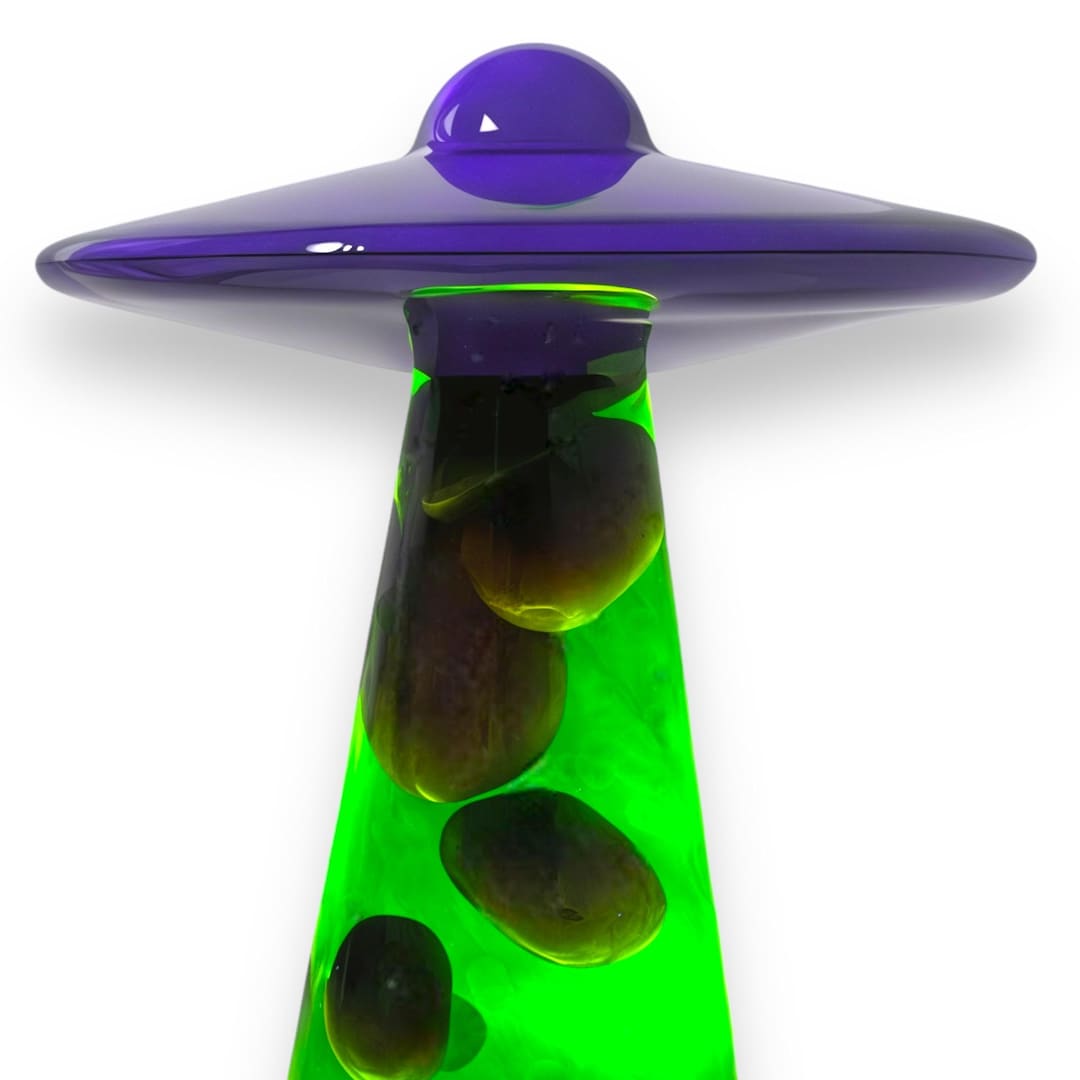 Close Encounter UFO Cap – Purple Scream Edition for Lava Lamps (lamp ...