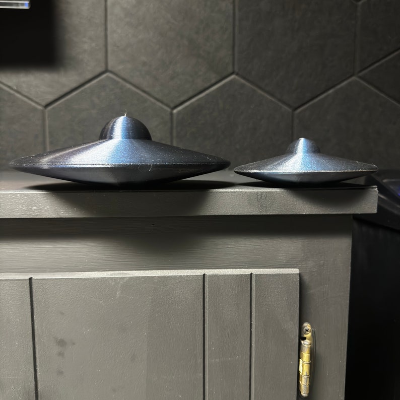 UFO Hovering Lava Lamp Cap Titanium Color Blend Top Cap Only - Etsy