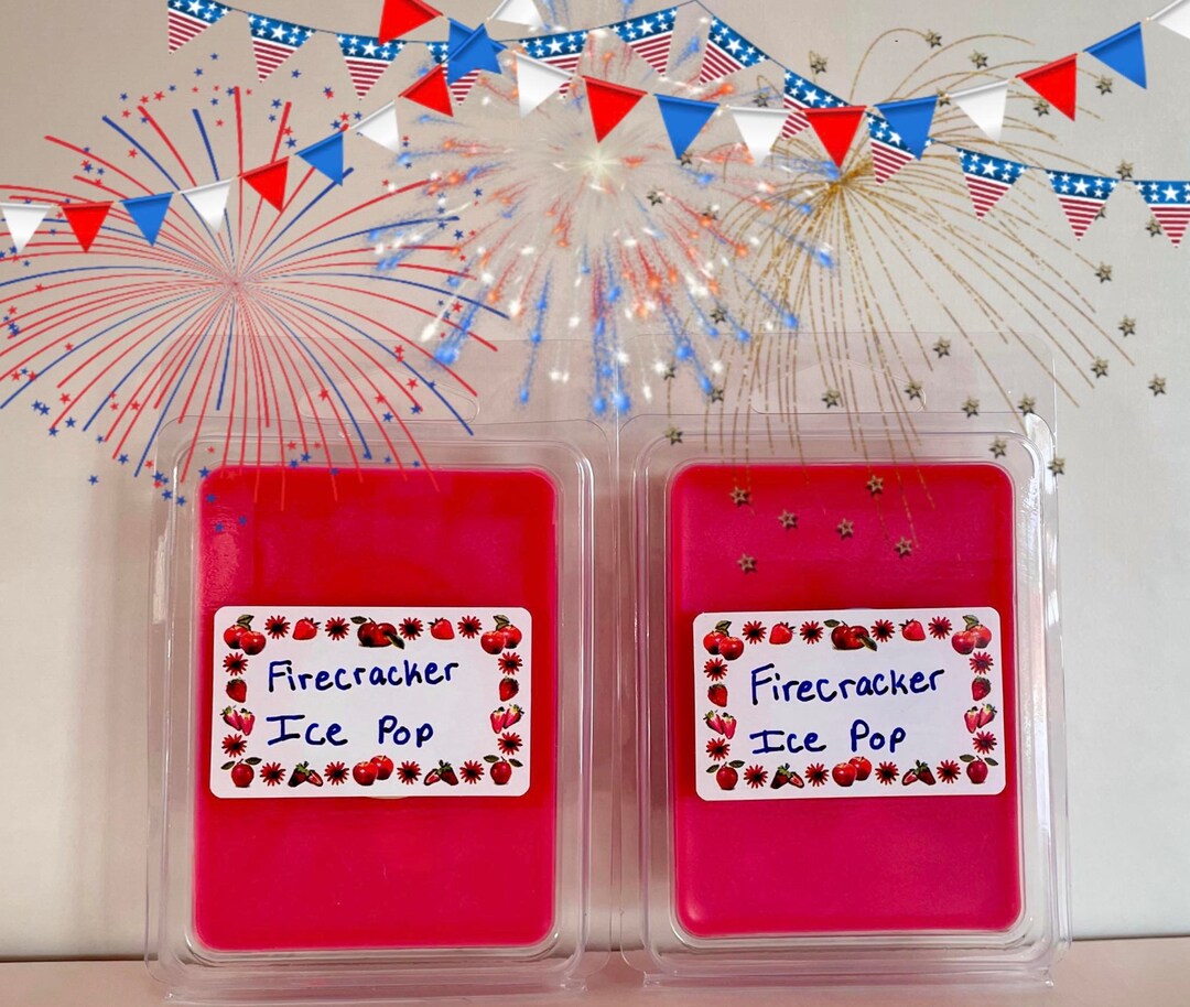 FIRECRACKER ICE POP | Wax Melts | Clamshell - Etsy