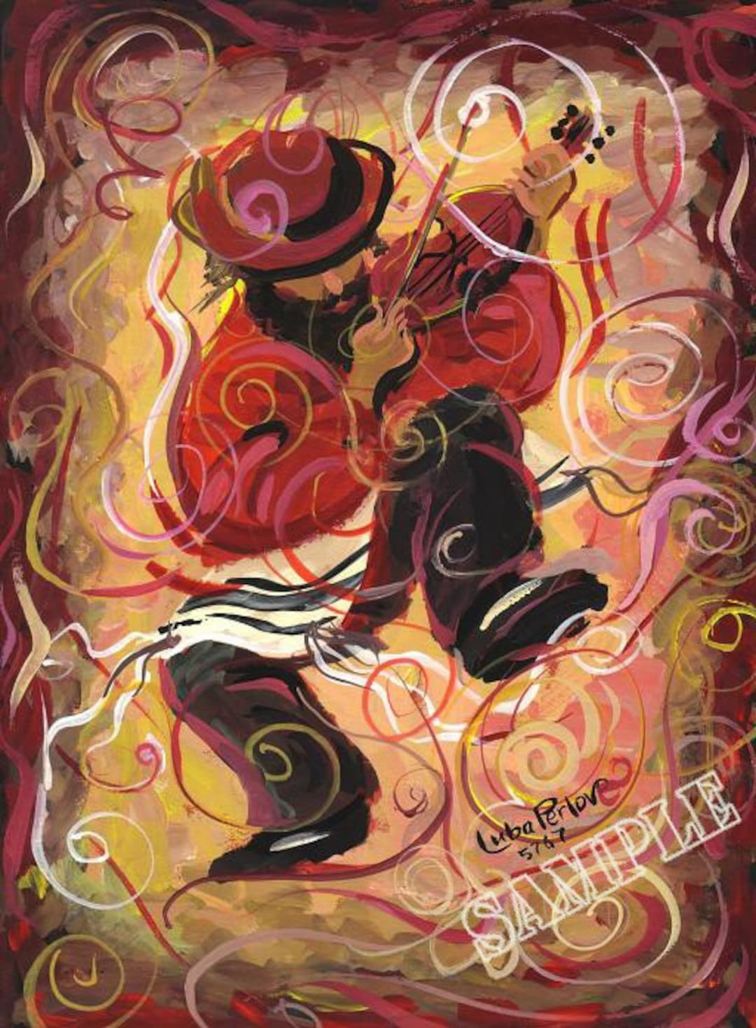 Kleizmer Music Print Wall Art Decor Judaica Chassid - Etsy