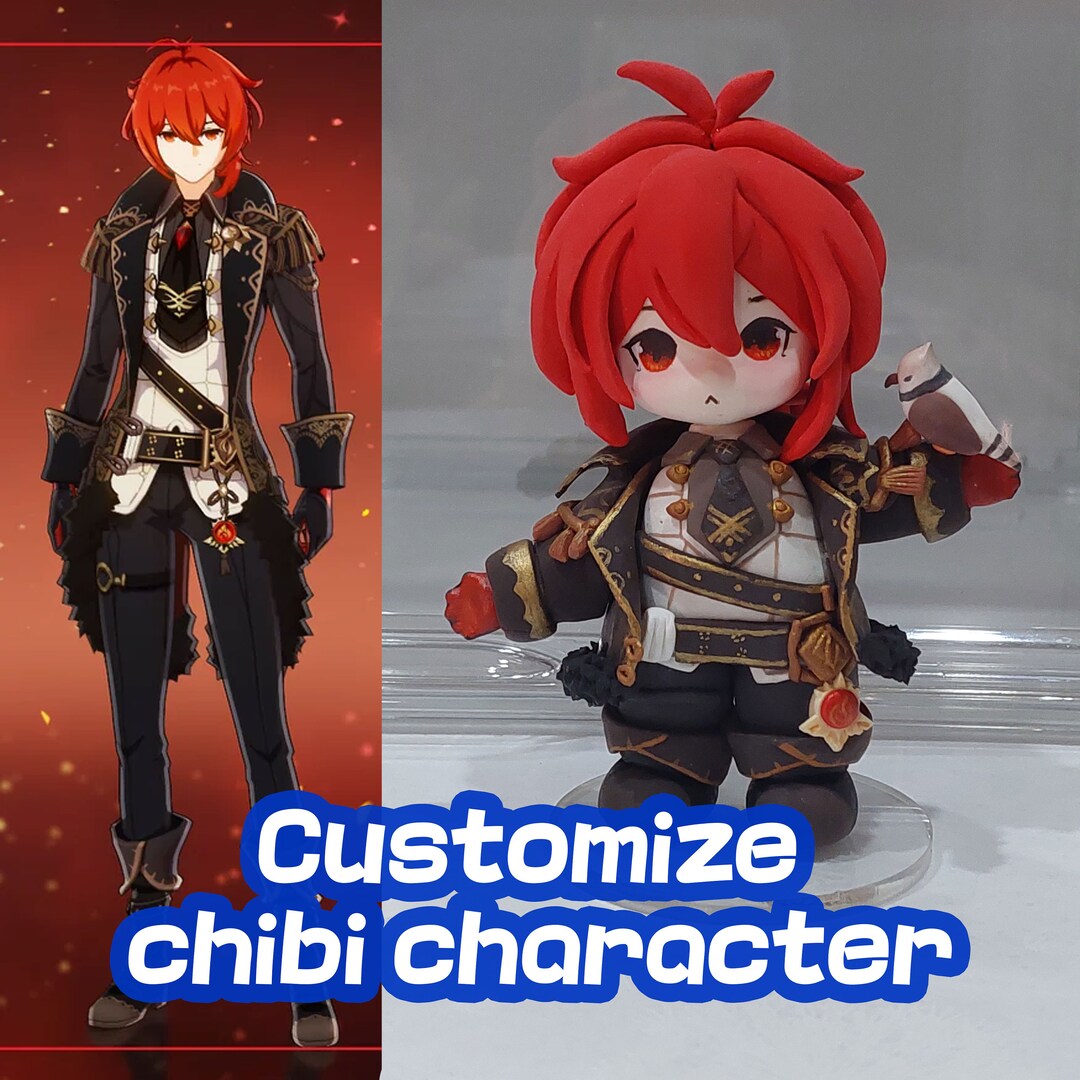 100% Customise Cute Chibi Nendoroid/figurine/doll From Any Character ...