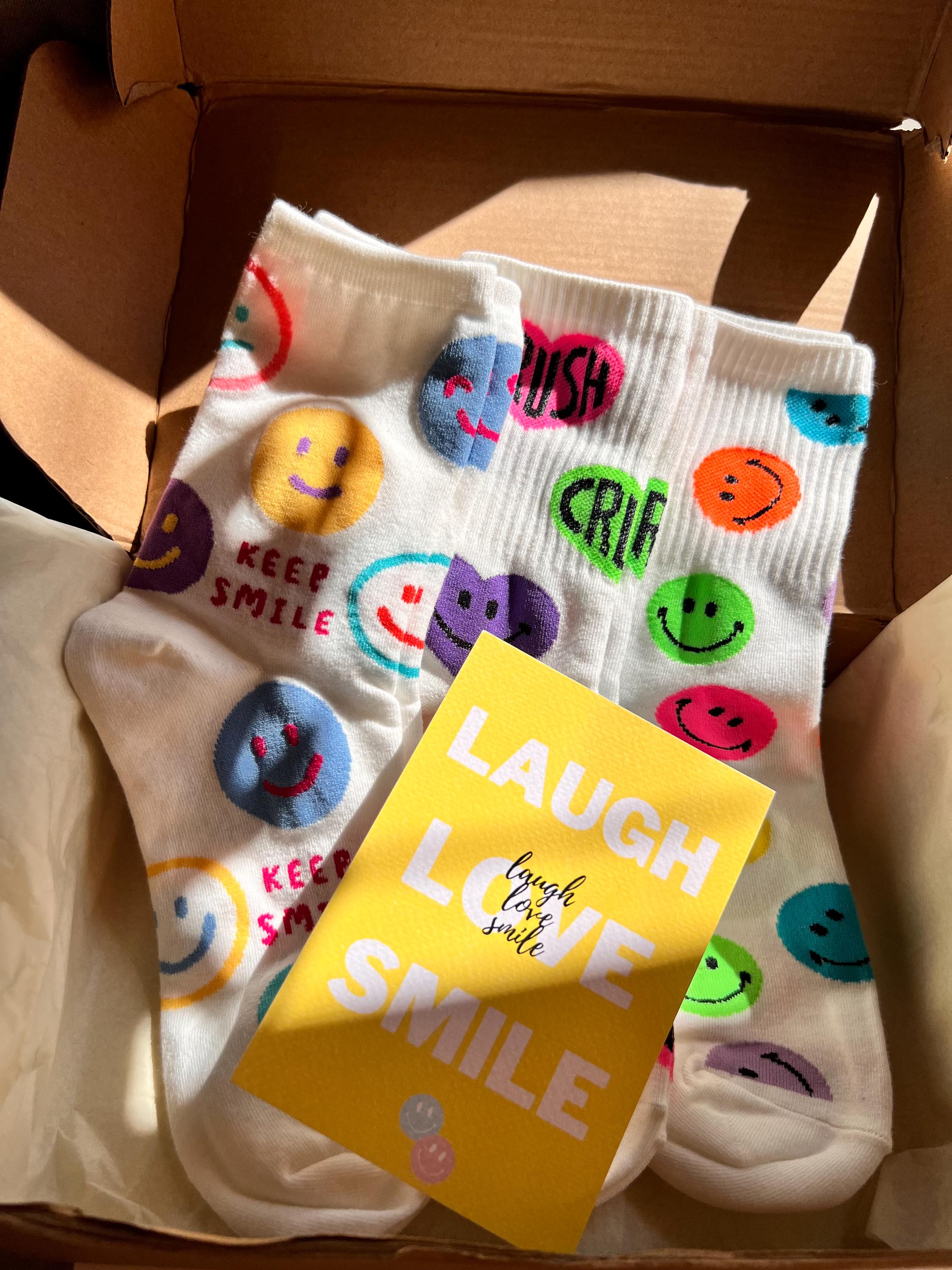 Smiley Face Socks, Smile Socks, Funny Happy Face, Yellow Smiley Face ...