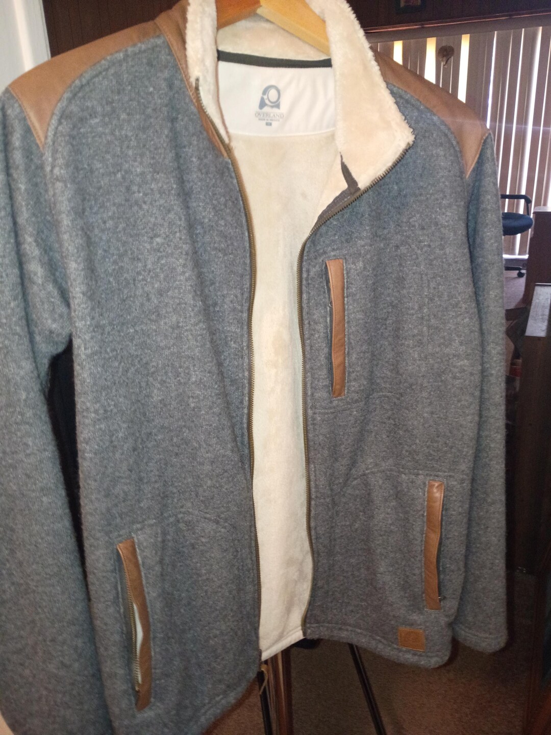 Overland Sheepskin Company Sheep Fur and Leather Coat New - Etsy