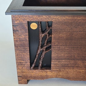 Burly English Elm Box Handmade by Sewelson - Etsy