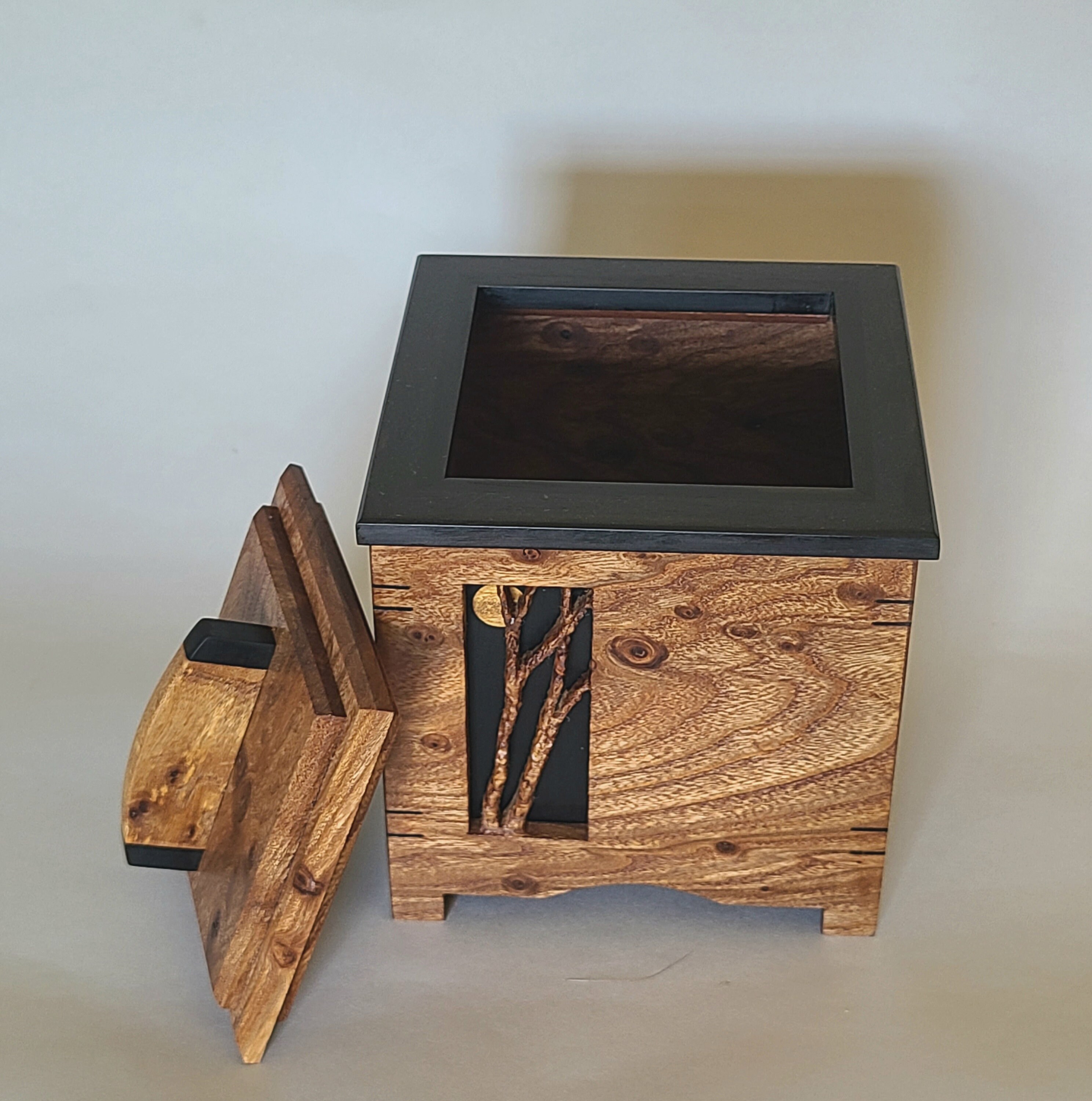 Burly English Elm Box Handmade by Sewelson - Etsy