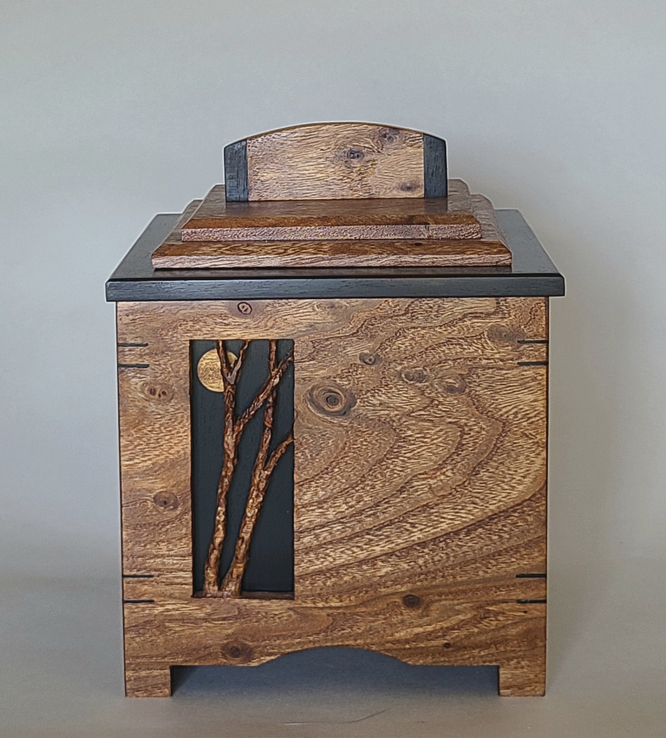Burly English Elm Box Handmade by Sewelson - Etsy