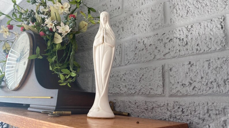 Virgin Mary Small Statue - Etsy