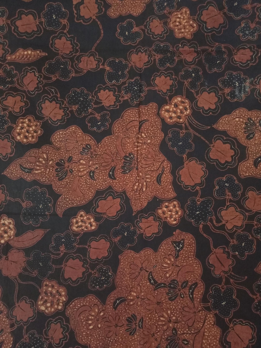 Batik Sogan Full Tulis Indonesia | Hand-drawn Sogan Batik Tulis ...