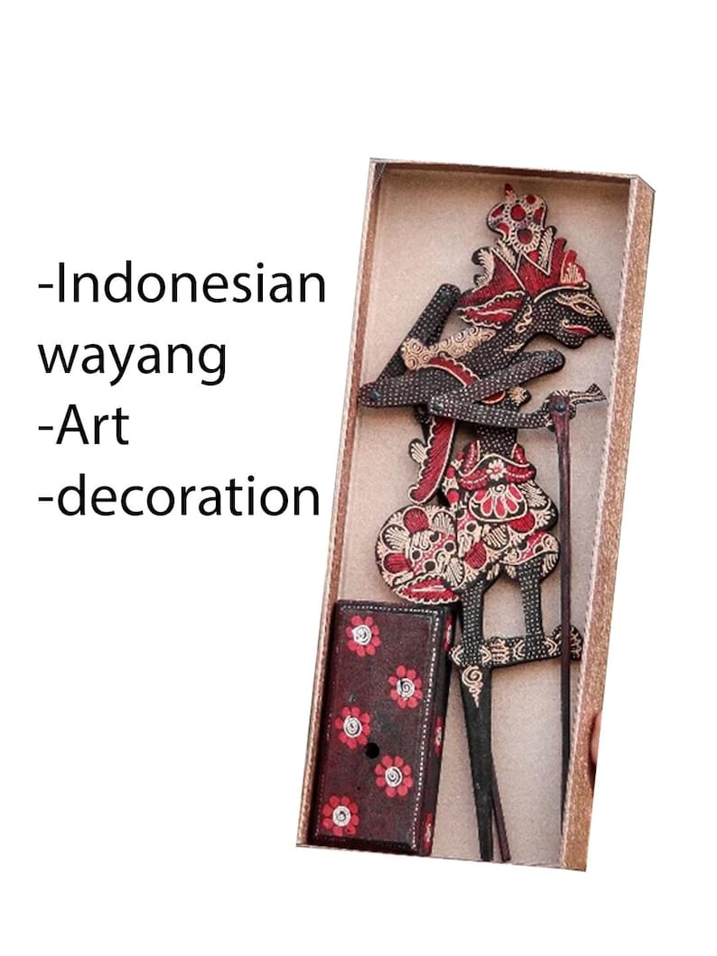 Wayang Puppet Made in Indonesia \shadow Puppet - Etsy