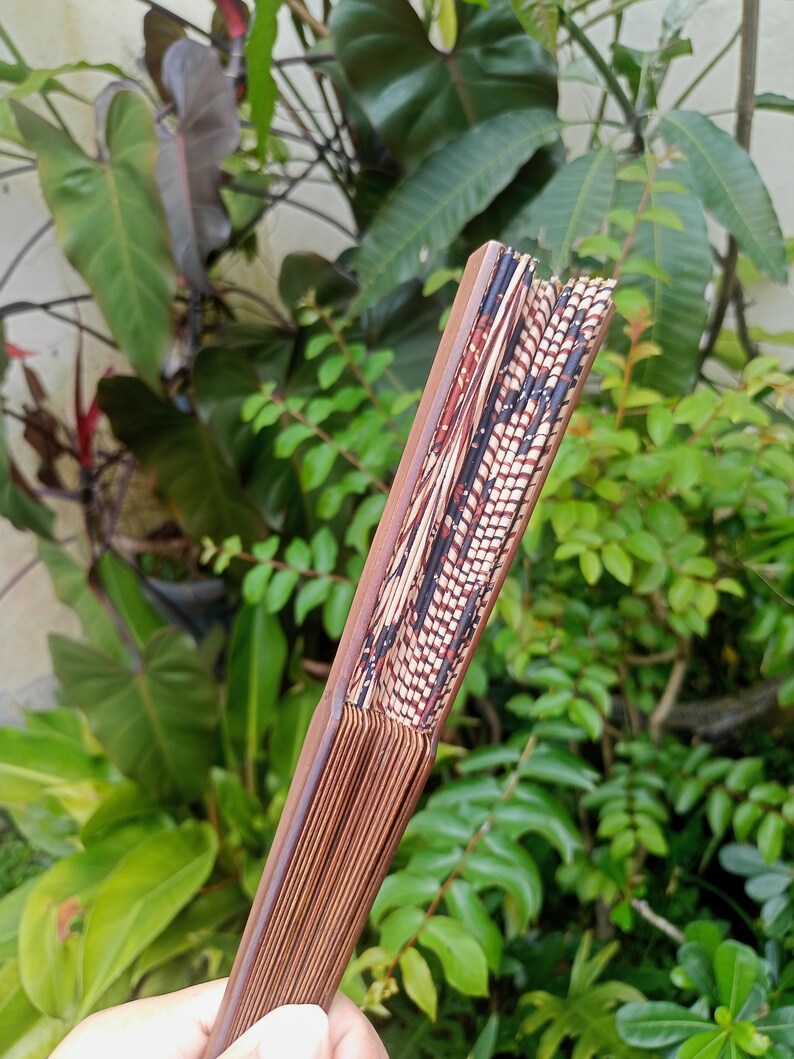 Traditional Indonesian Kipas Batik Banyumas | Banyumas Batik Hand ...