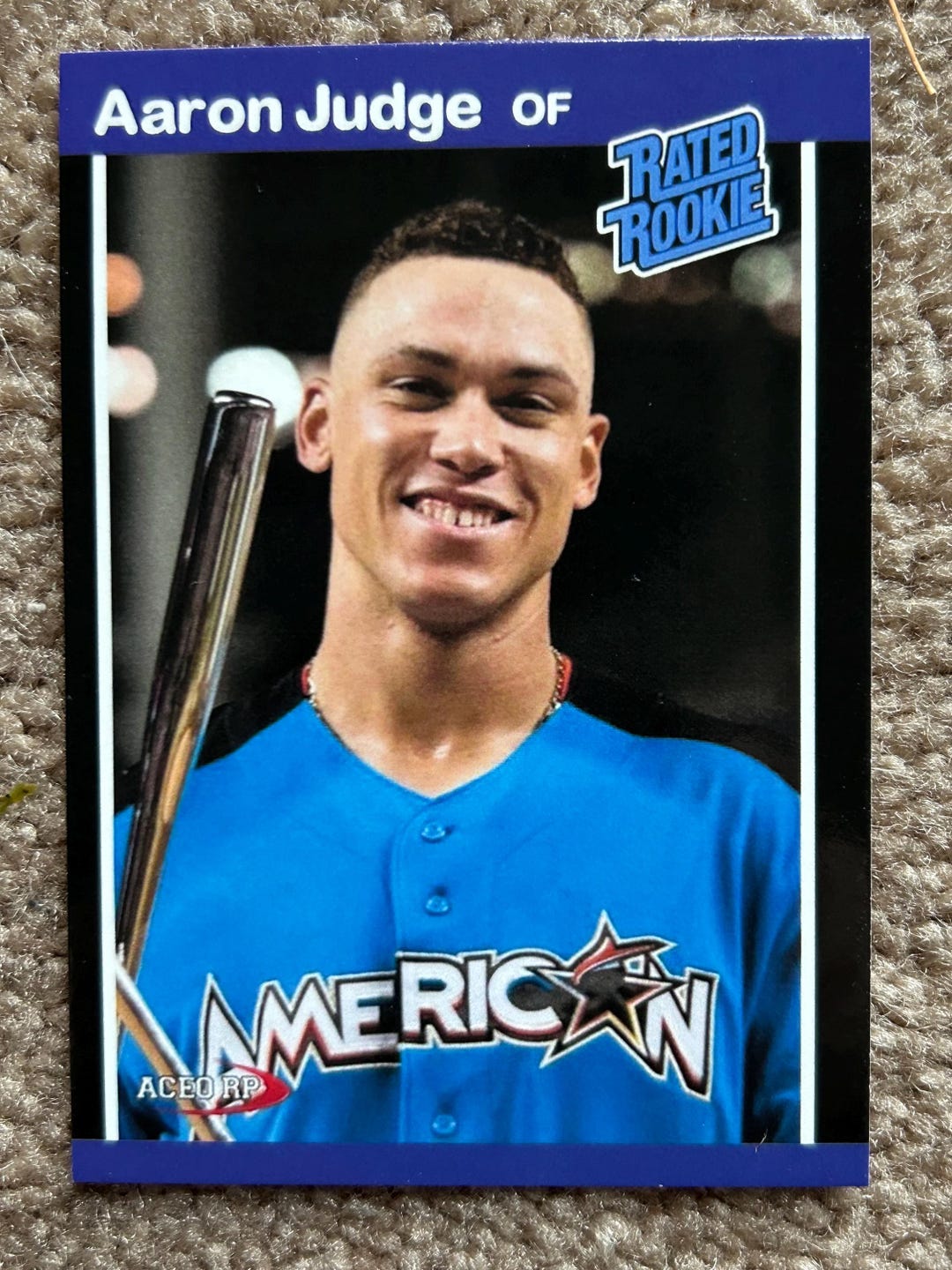 Aaron Judge 8 Cards Custom Aceo Rated Rookie Lot New York Yankees - Etsy