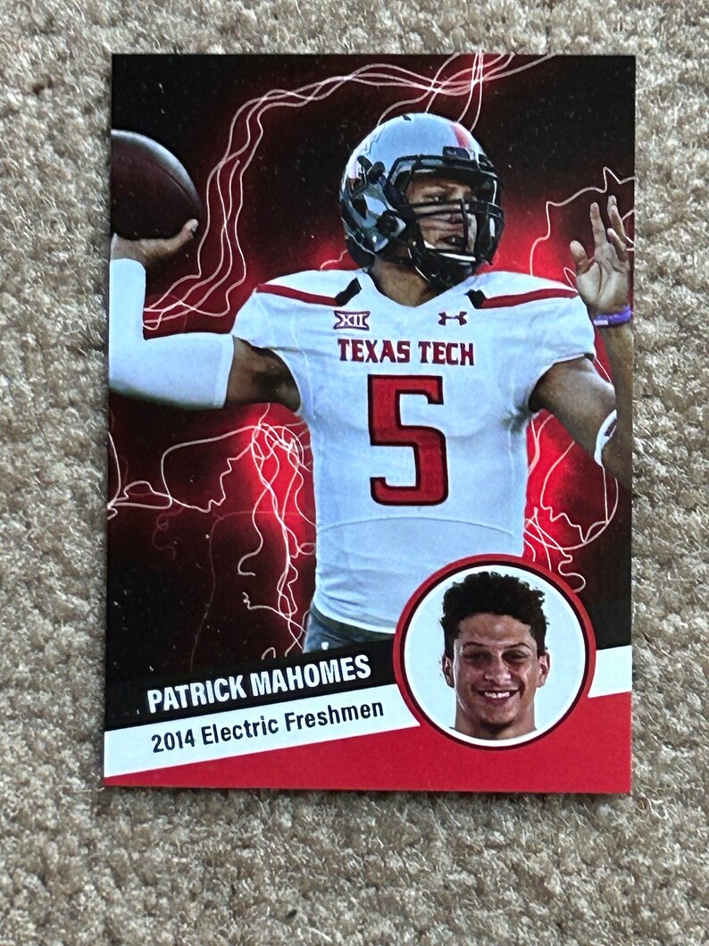 Patrick Mahomes 50 Card Custom 2014 Electric Rookie Lot - Etsy