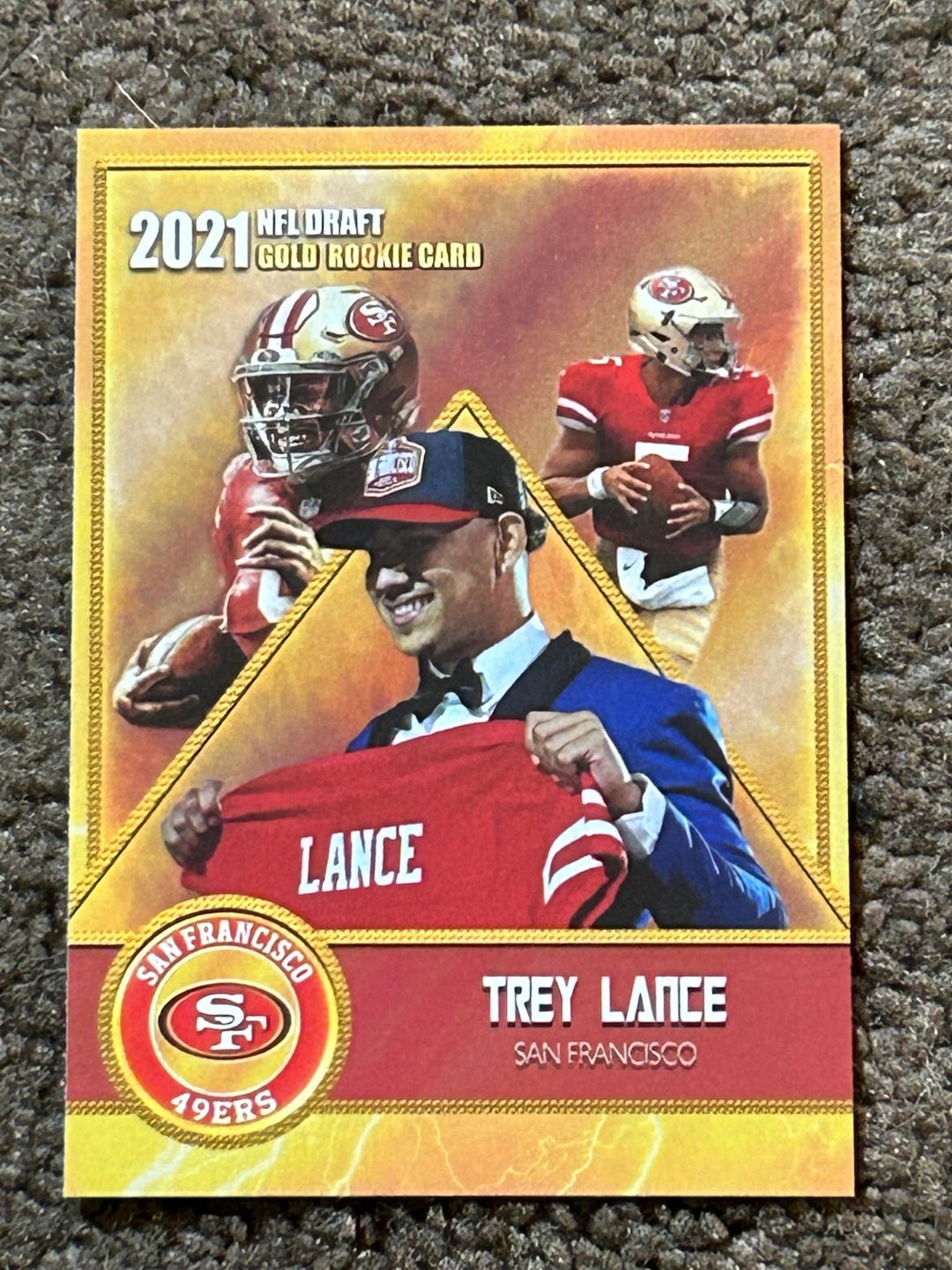 Trey Lance 400 Cards Custom 2021 Draft Gold Rookie Card Lot - Etsy