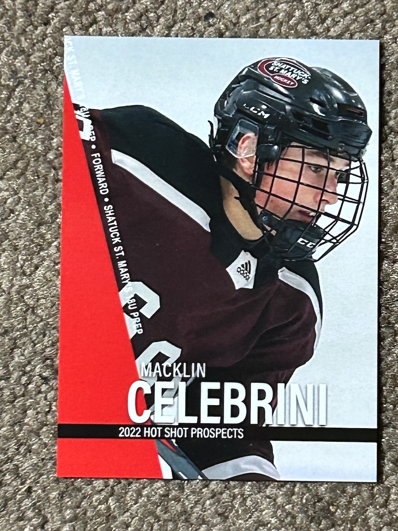 Macklin Celebrini 400 Cards Custom Rookie Card Lot - Etsy