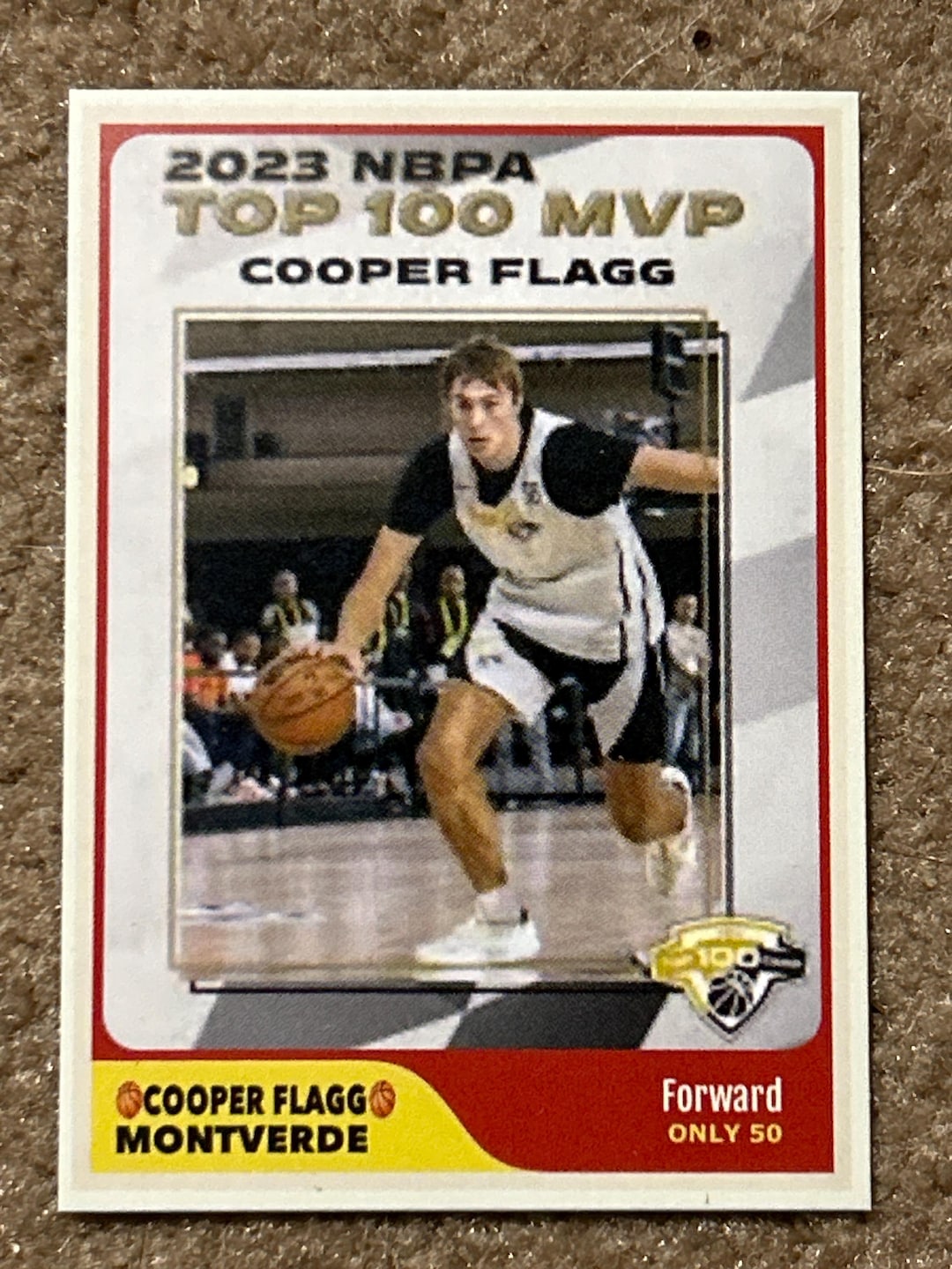 Cooper Flagg Short Print 50 Custom Rookie Card Duke Blue Devils - Etsy