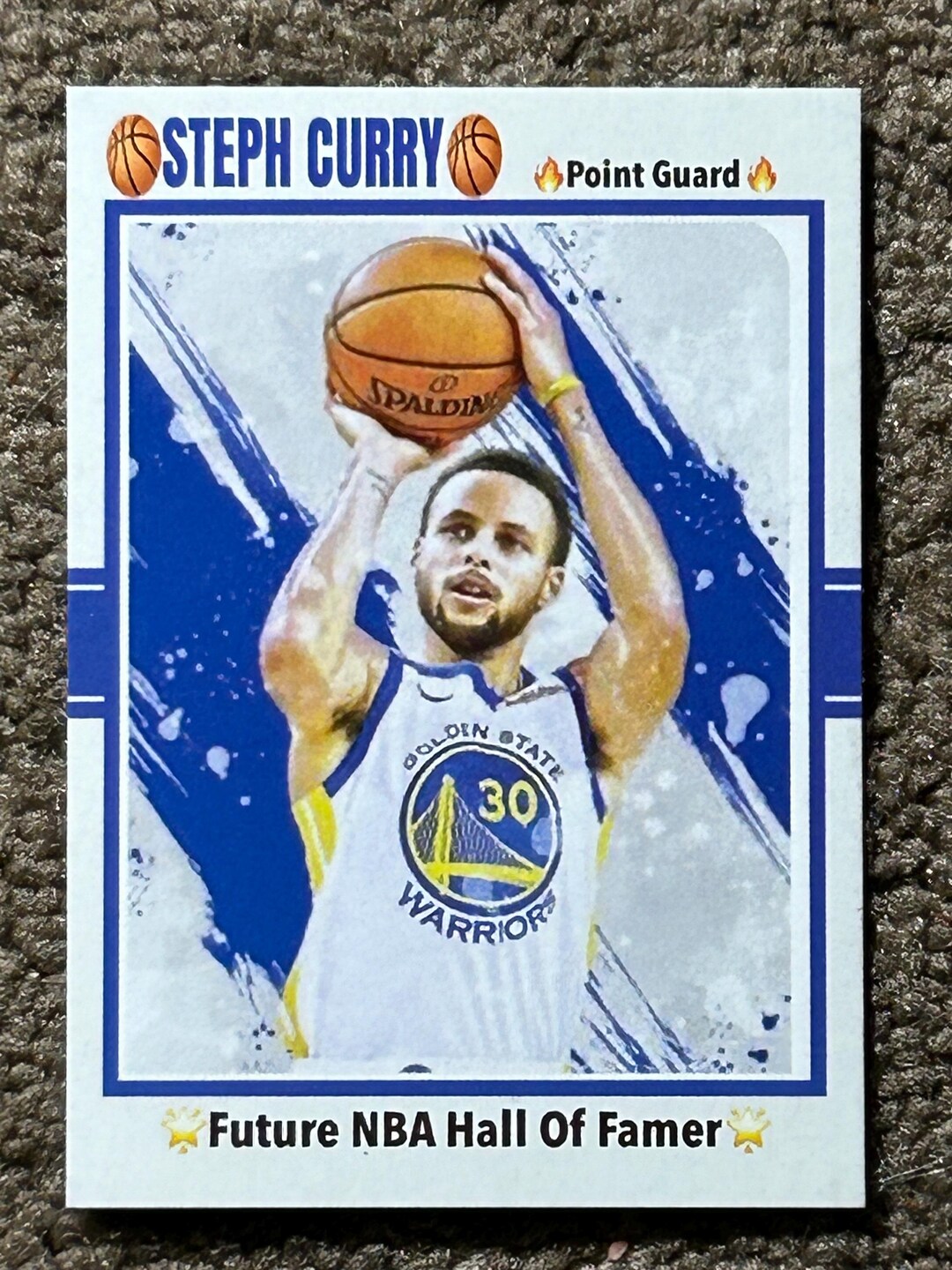 Steph Curry Short Print 50 Ex-mt 2022 Future NBA Hall of Famer Golden ...