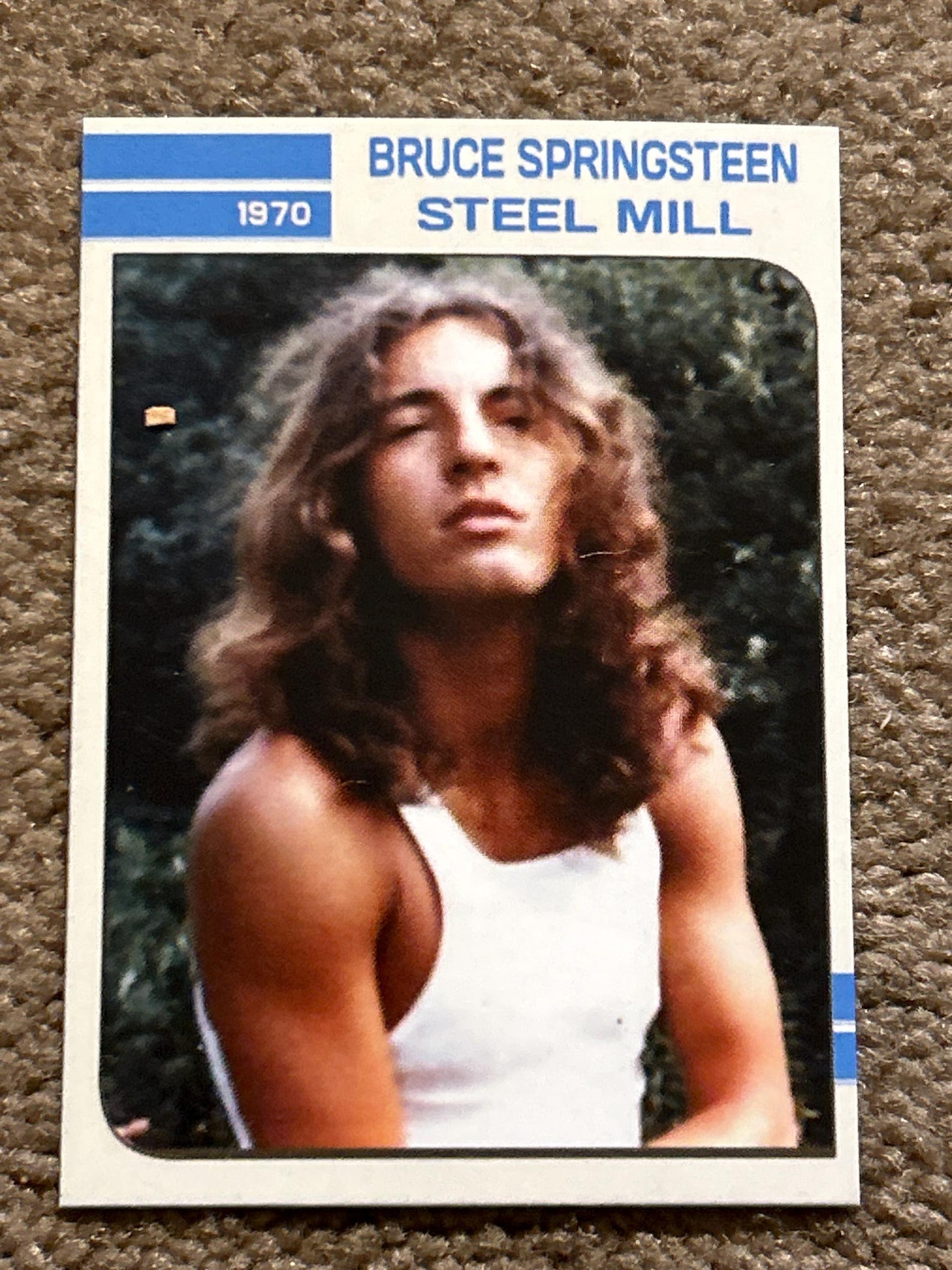 Bruce Springsteen Short Print 50 Custom Card Steel Mill - Etsy