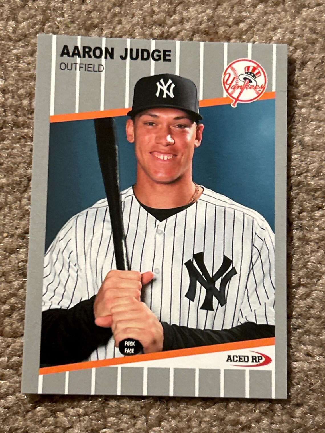 Aaron Judge Custom Rookie Card New York Yankees - Etsy