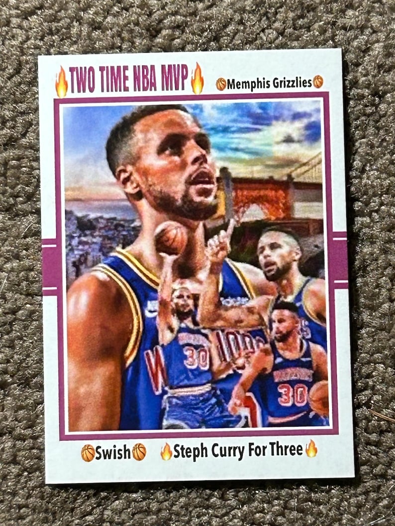 Steph Curry Short Print 50 Ex-mt 2022 Two Time NBA MVP Golden State ...
