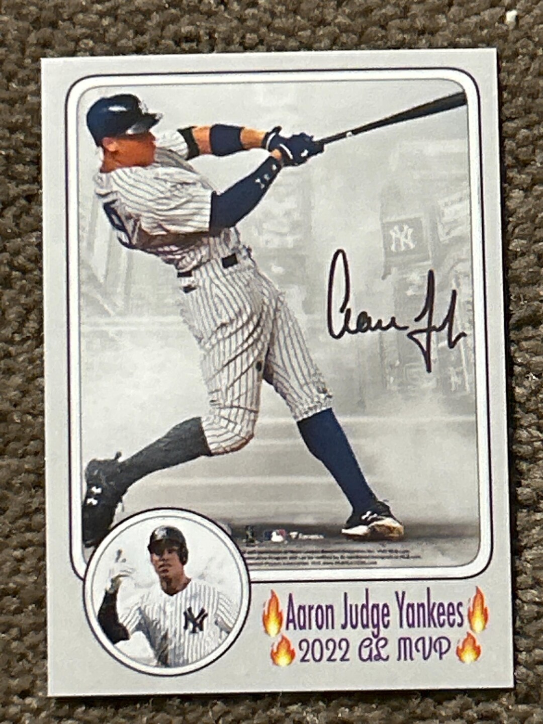 2022 Aaron Judge 50 Cards Facsimile Autograph Custom MVP Rookie Lot New ...