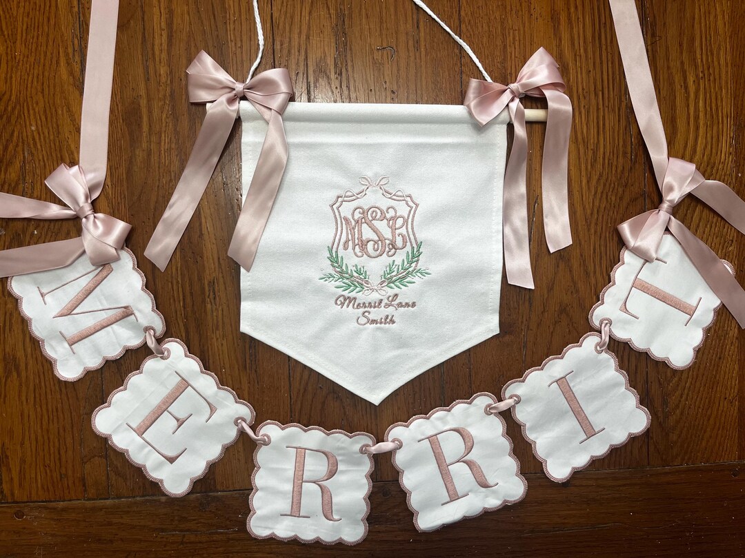 Nursery Decor Set, Heirloom Nursery Sign, Heirloom Nursery Banner Gift ...