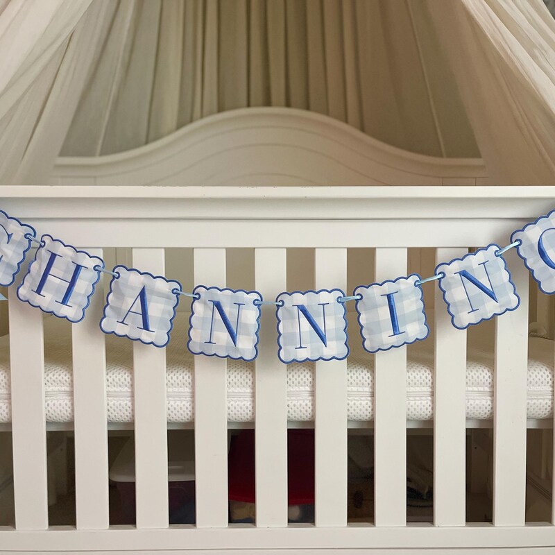 Baby Name Banner - Etsy