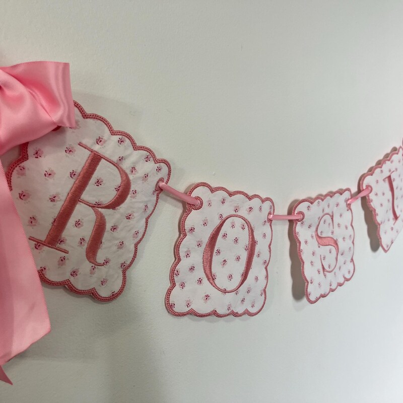 Baby Name Banner - Etsy