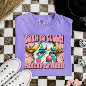 Clowncore Clothing, Funny Comfort Colors® Retro Clowncore Kidcore ...