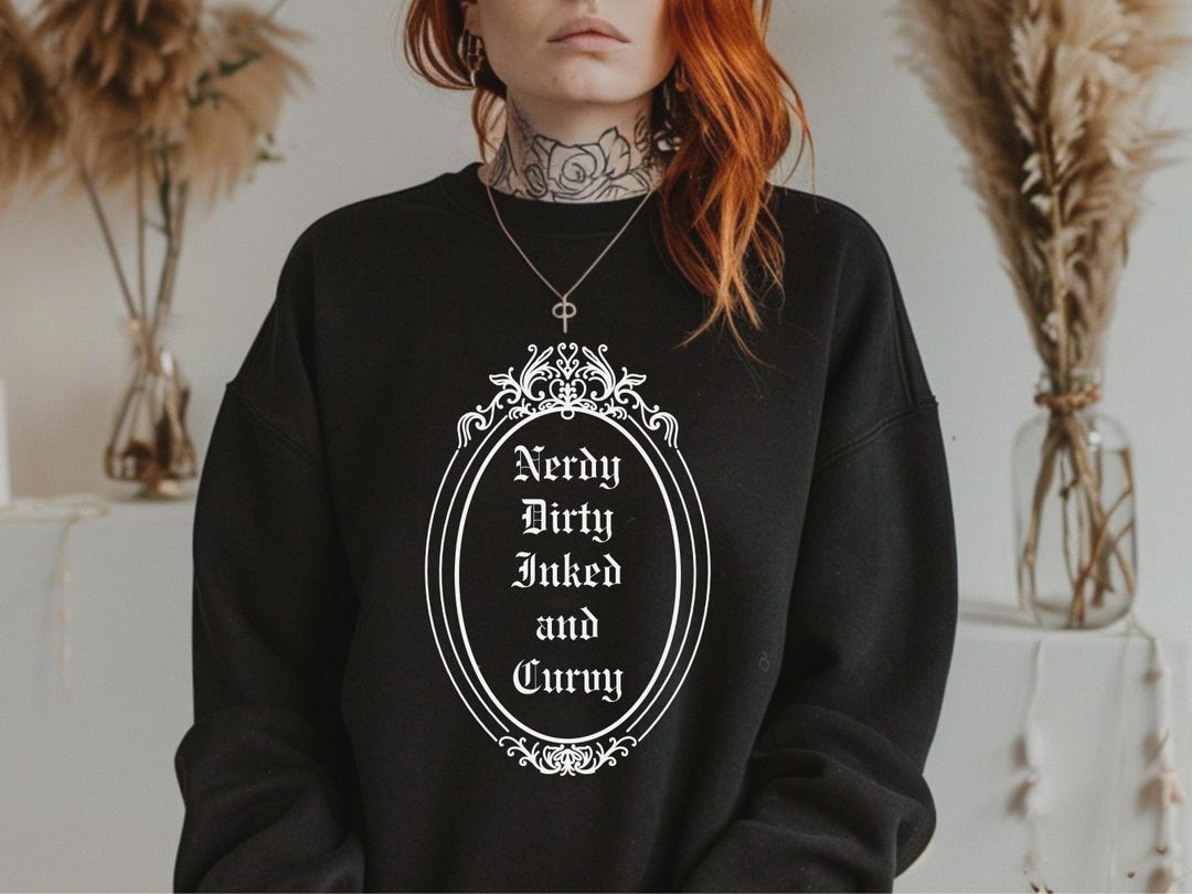 Gothic Clothes, Goth Clothes, Nerdy, Dirty, Ink, and Curvy Funny ...