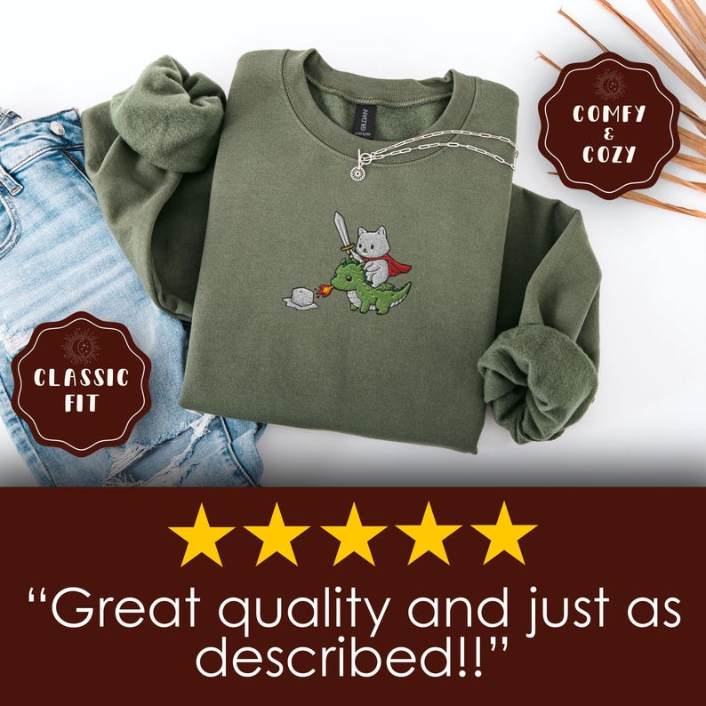 Embroidered Anti ICE Cat Sweatshirt, Pro Immigration Anti Racism ...