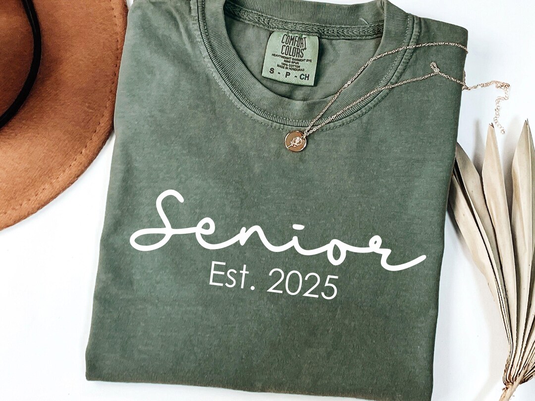 Class of 2025 Shirt, CUSTOM Group Comfort Colors College High School ...