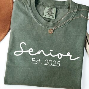 Class of 2025 Shirt, CUSTOM Group Comfort Colors College High School ...