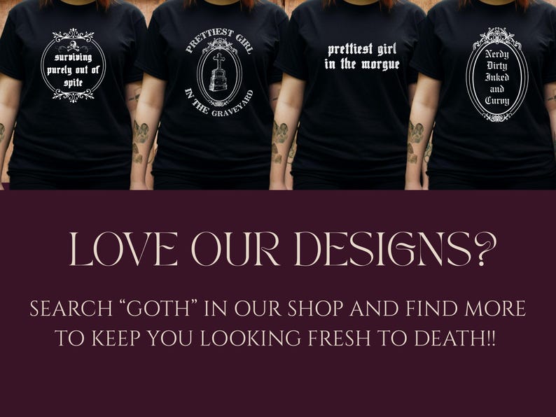 Prettiest Girl in the Morgue Goth Sweatshirt, Victorian Goth Clothes ...
