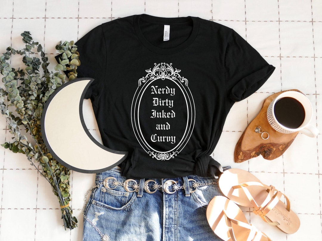 Gothic Clothes, Goth Clothes, Nerdy, Dirty, Ink, and Curvy Funny ...