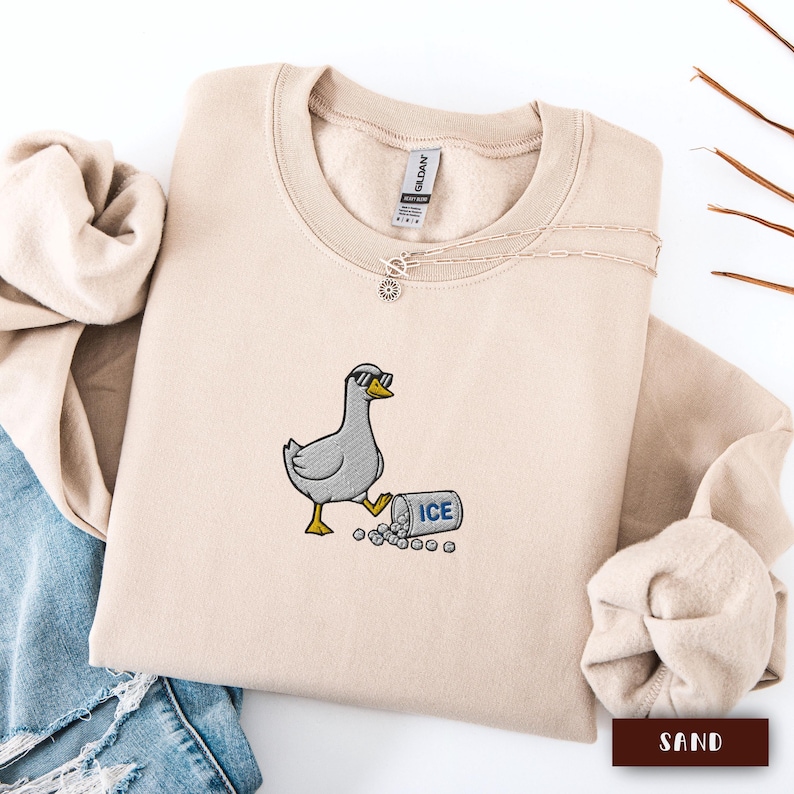 Social Justice Sweatshirt, Goose Pro Immigration Anti Racism Activist ...