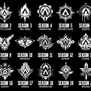 Apex Legends Seasons logo L AI, EPS & SVG File - Etsy