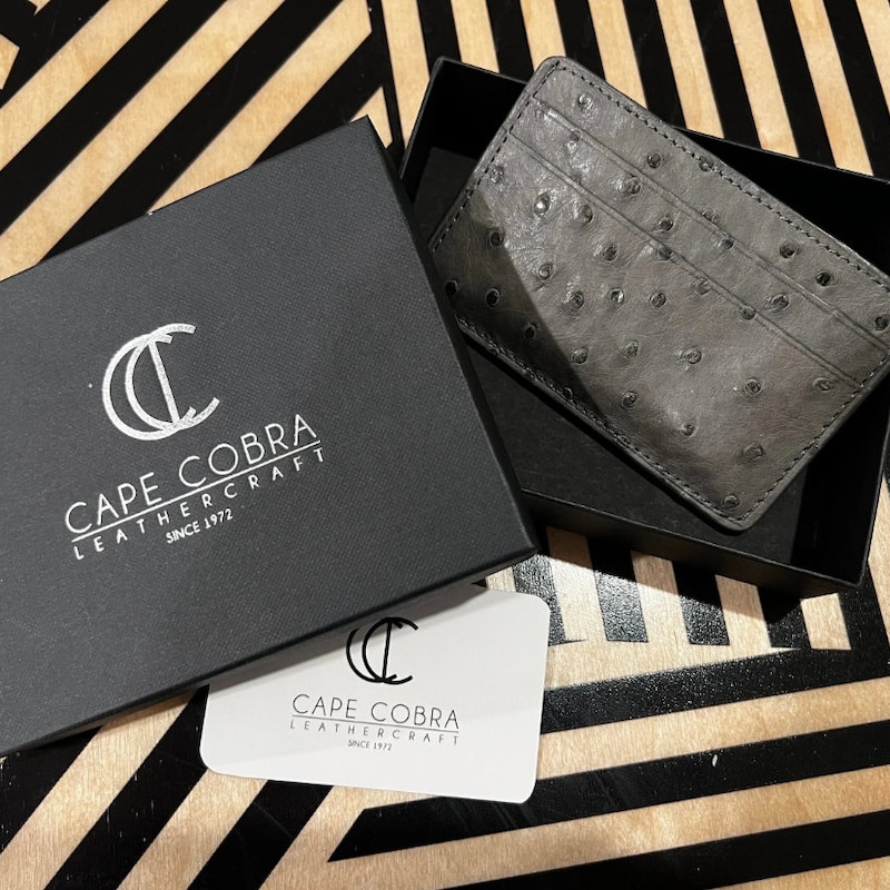 Ostrich Wallet - Etsy