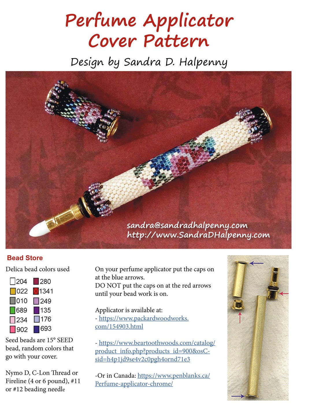 Perfume Applicator Cover Graph Pattern - Etsy