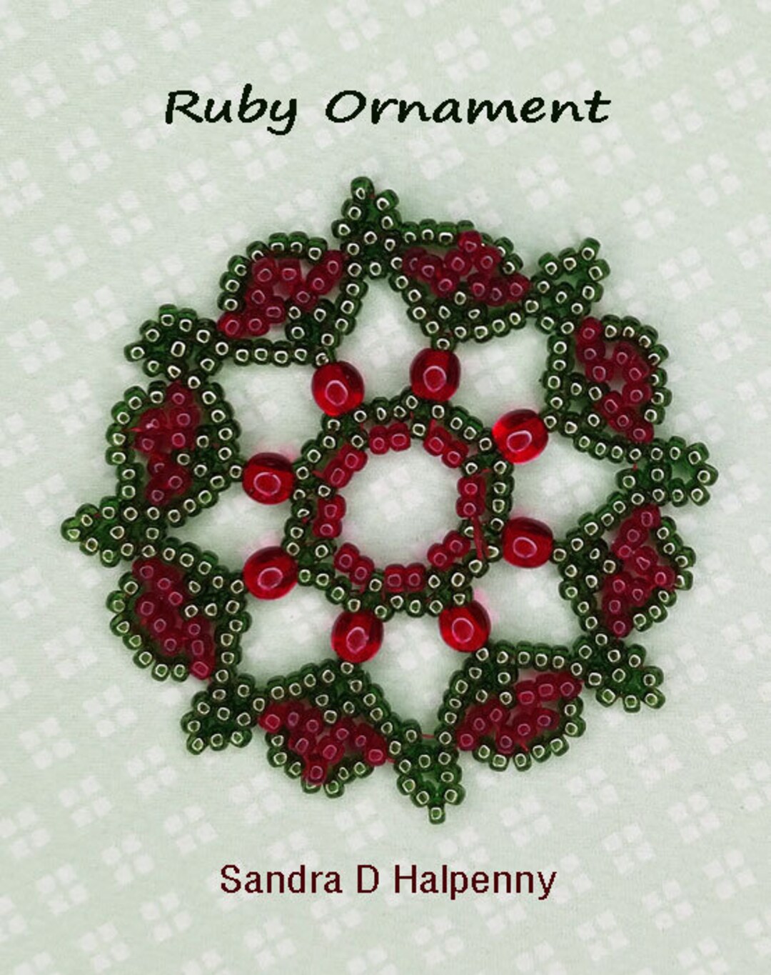 Ruby Ornament Pattern - Etsy