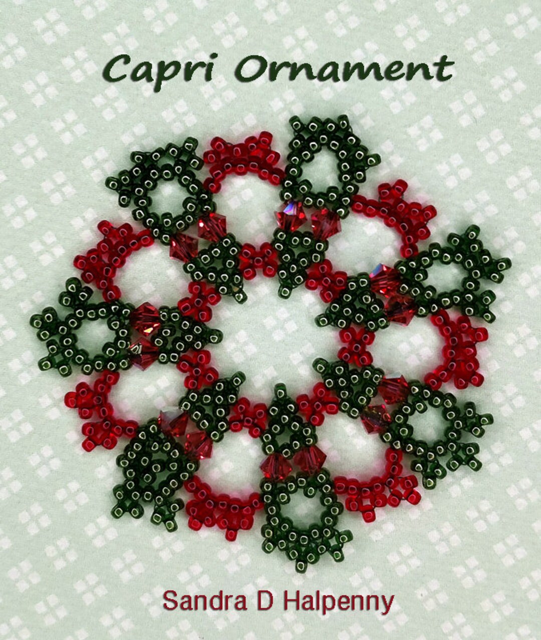 Capri Ornament Pattern - Etsy