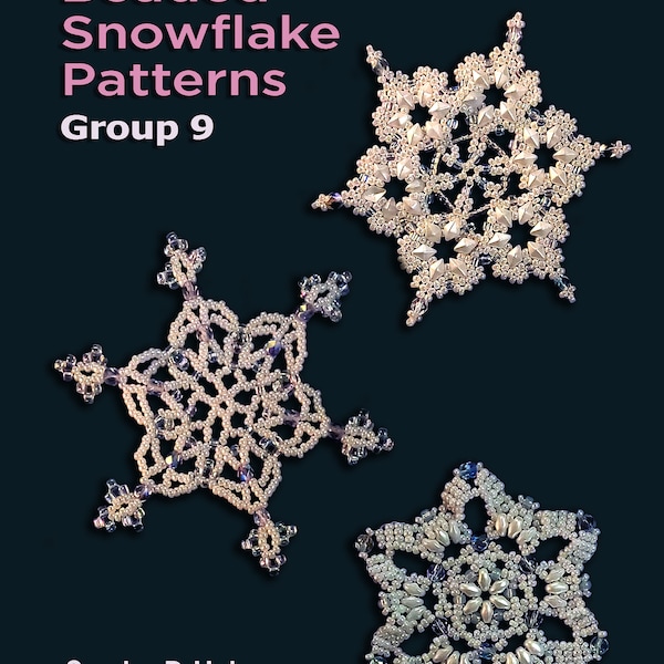 Beaded Snowflake Pattern - Etsy