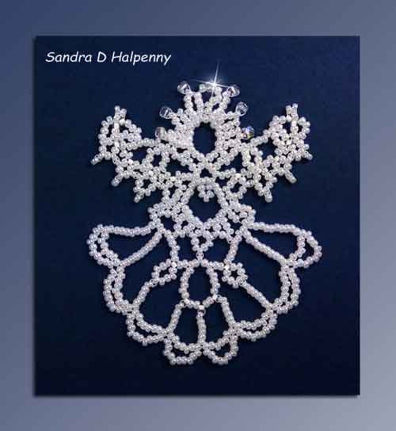 Beaded Angel Ornament Pattern - Etsy