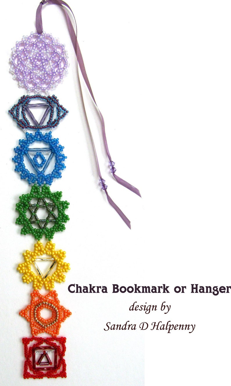 Chakra Bookmark or Hanger Pattern - Etsy