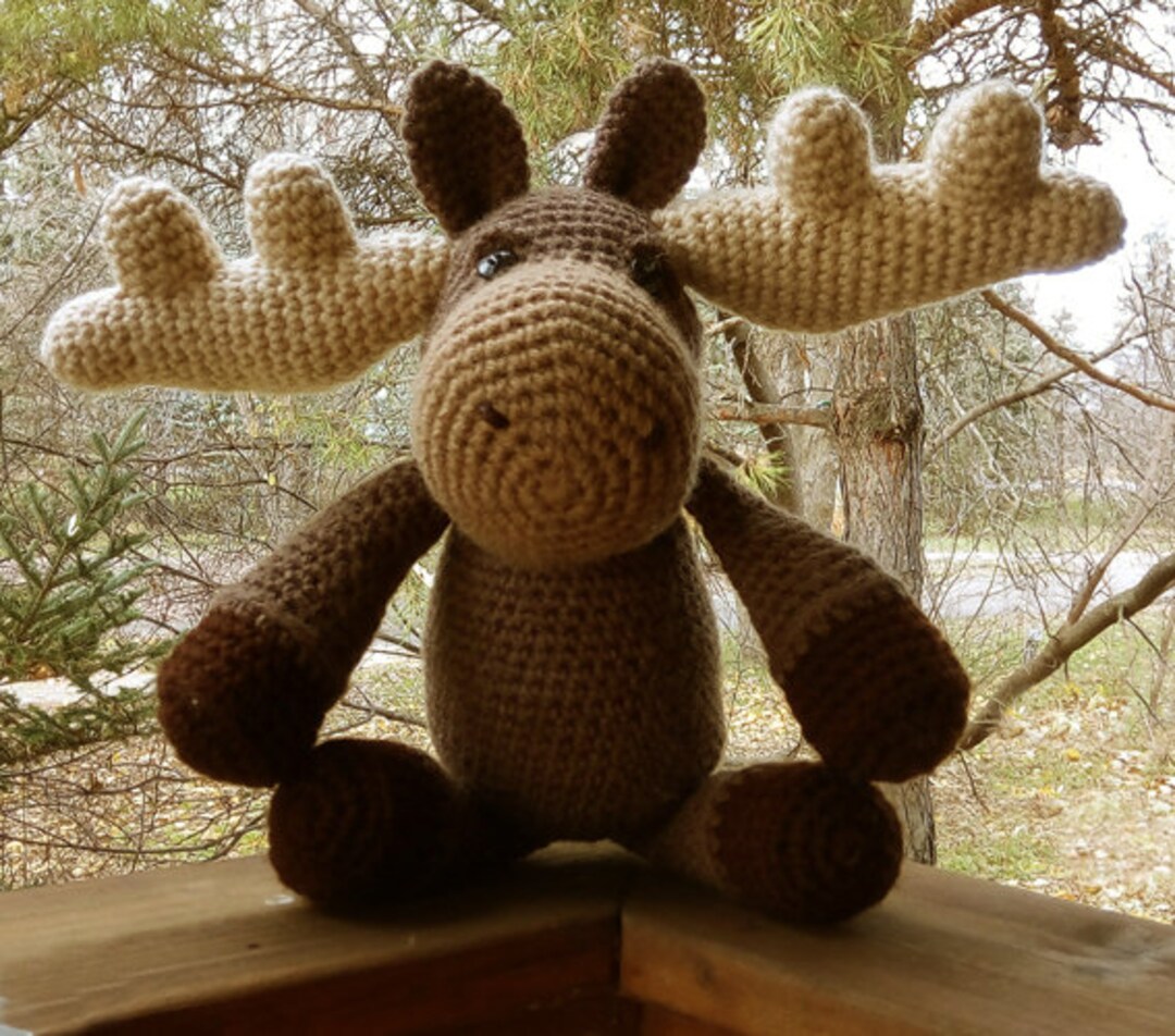 Morrie the Moose Amigurumi Crochet Pattern - Etsy