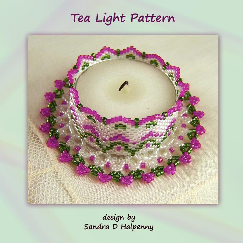 Tea Light Cover Pattern - Etsy