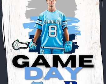 Fully Customizable Canva Sport Graphic Templates. Gameday + Final Score ...